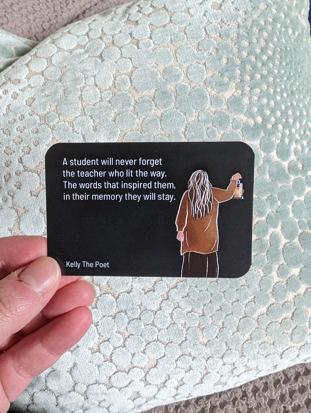 Teacher Pocket Poems – Kelly The Poet