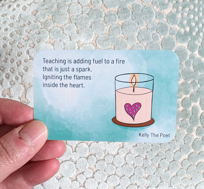 Teacher Pocket Poems – Kelly The Poet